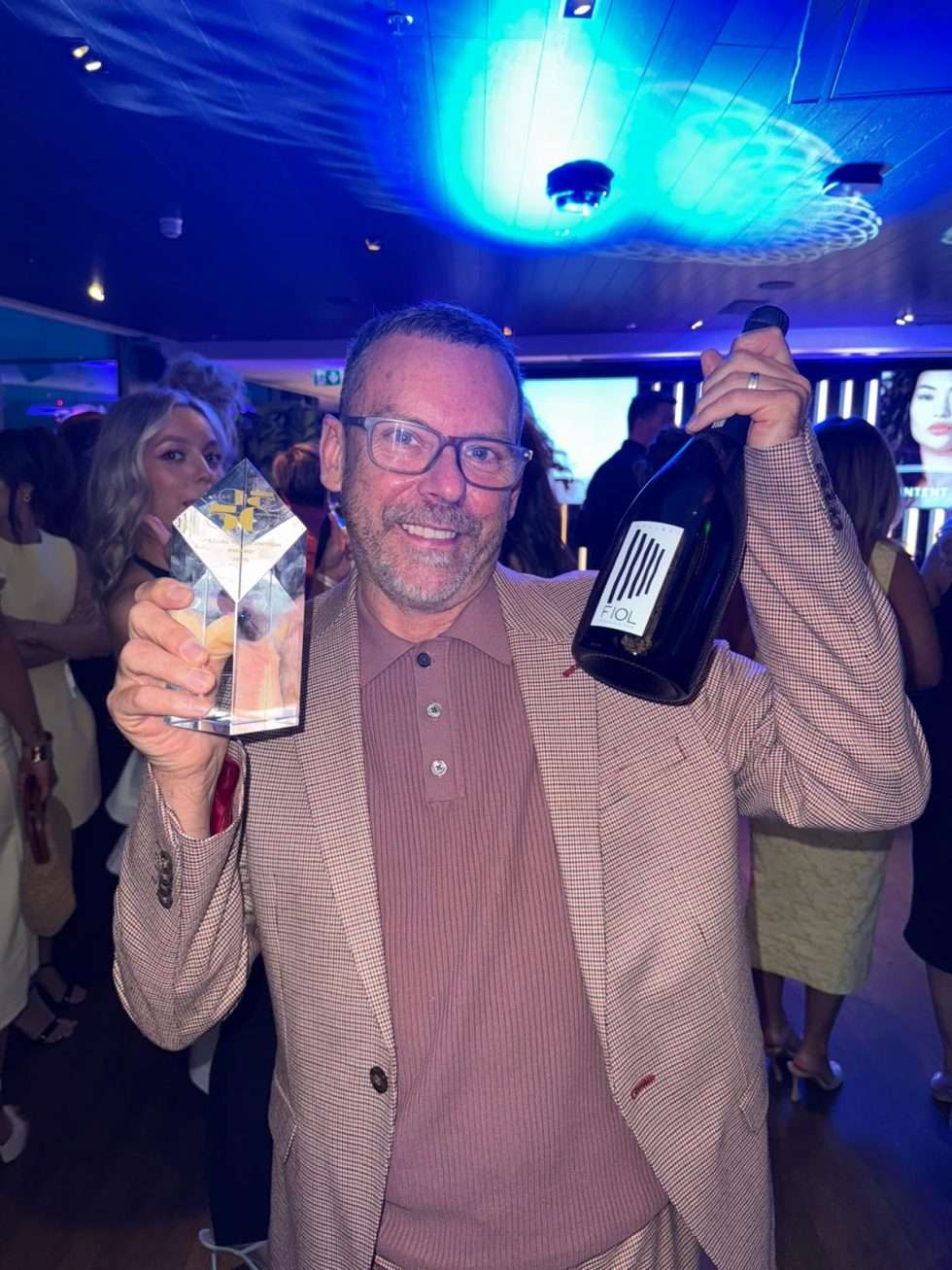 A Night to Remember: James Wins Special Recognition at the Saks Awards ...
